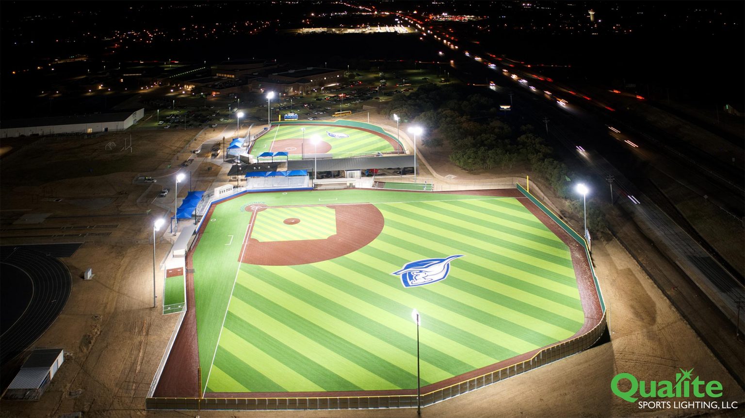 Weatherford ISD Baseball and Softball Field - Qualite Sports Lighting