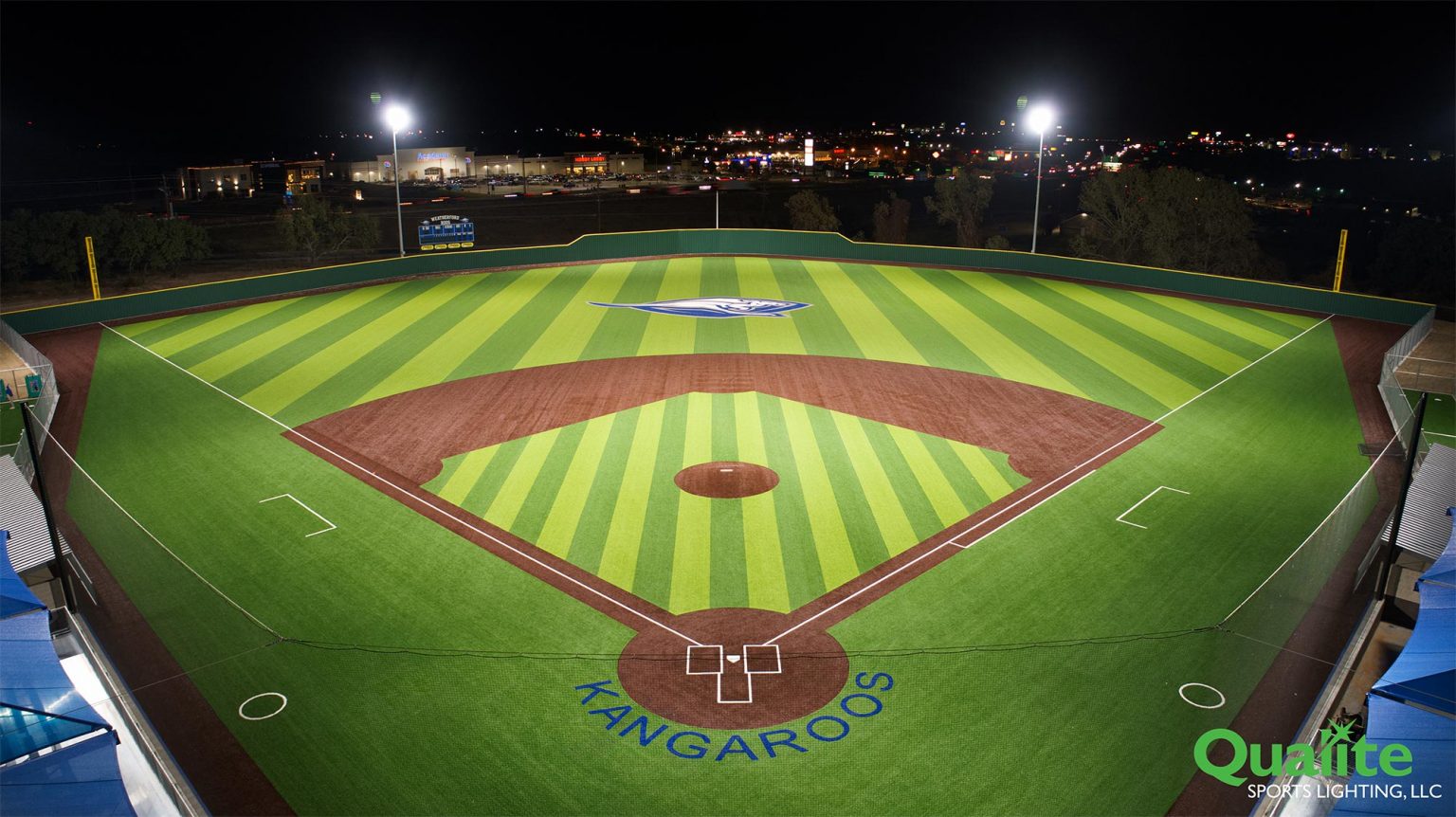 Weatherford ISD Baseball and Softball Field - Qualite Sports Lighting