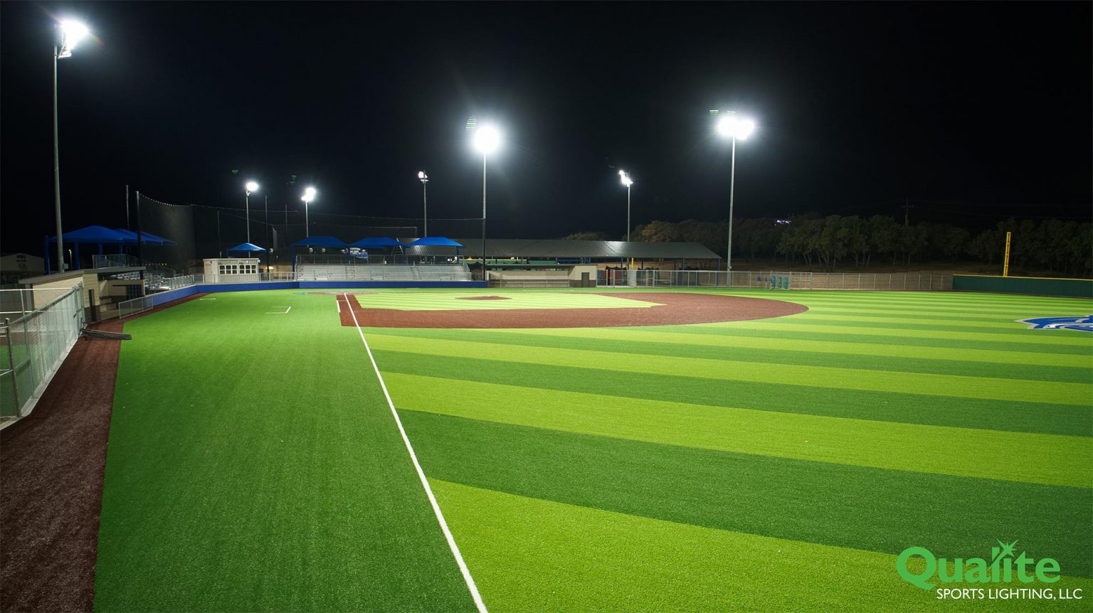 Weatherford ISD Baseball and Softball Field - Qualite Sports Lighting