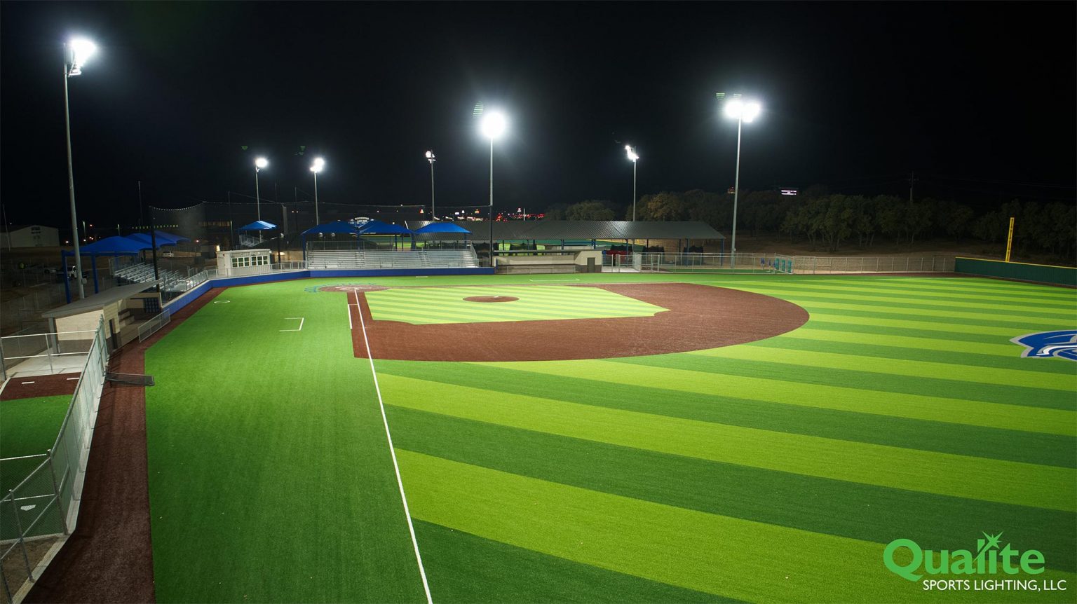 Weatherford ISD Baseball and Softball Field - Qualite Sports Lighting
