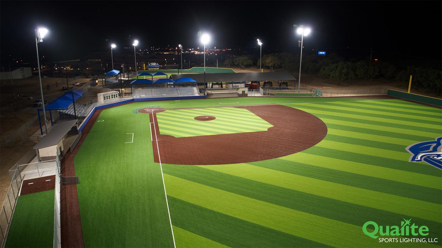 Weatherford ISD Baseball and Softball Field - Qualite Sports Lighting