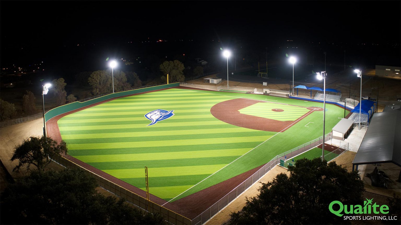 Weatherford ISD Baseball and Softball Field - Qualite Sports Lighting