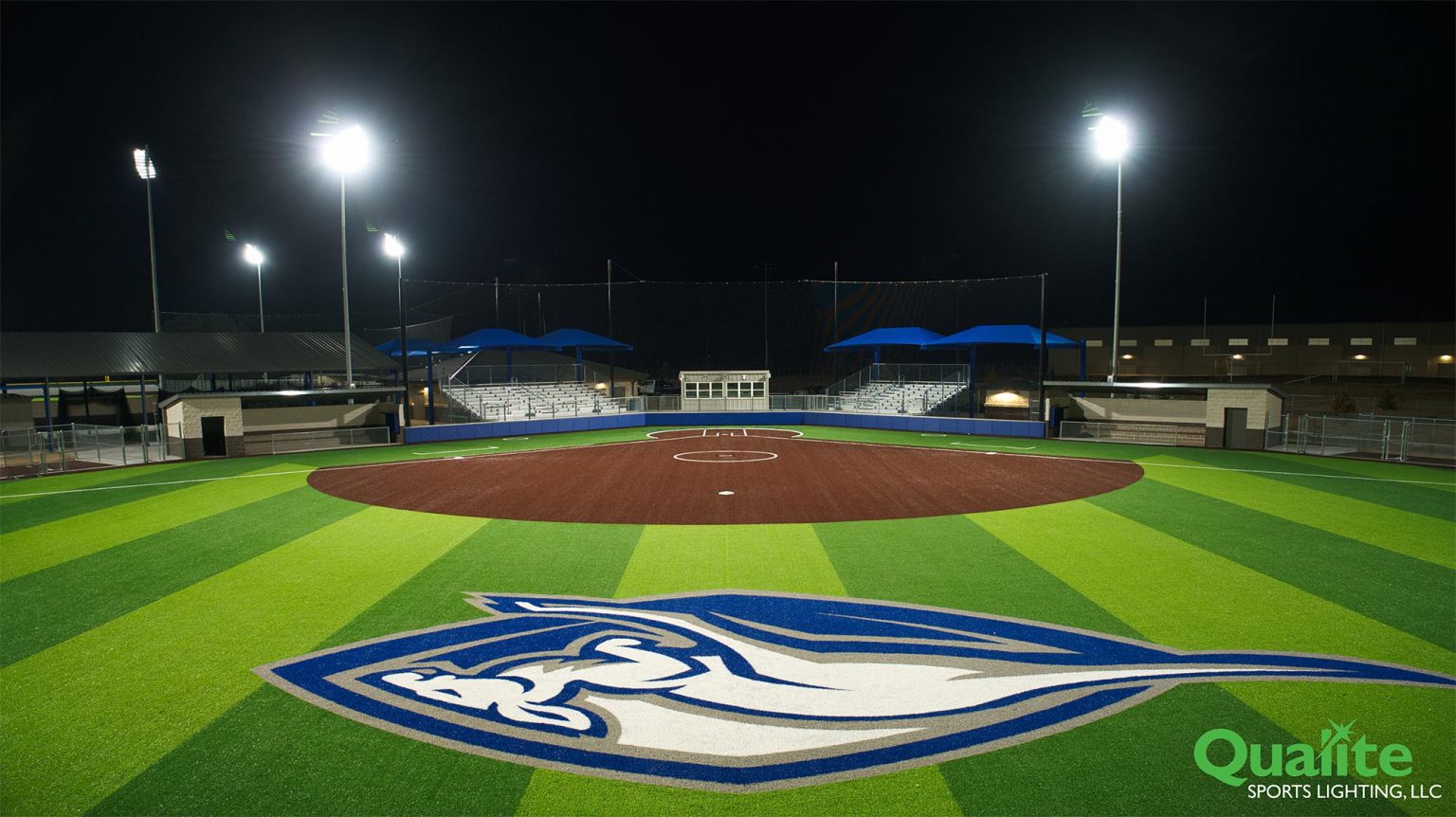 Weatherford ISD Baseball and Softball Field - Qualite Sports Lighting