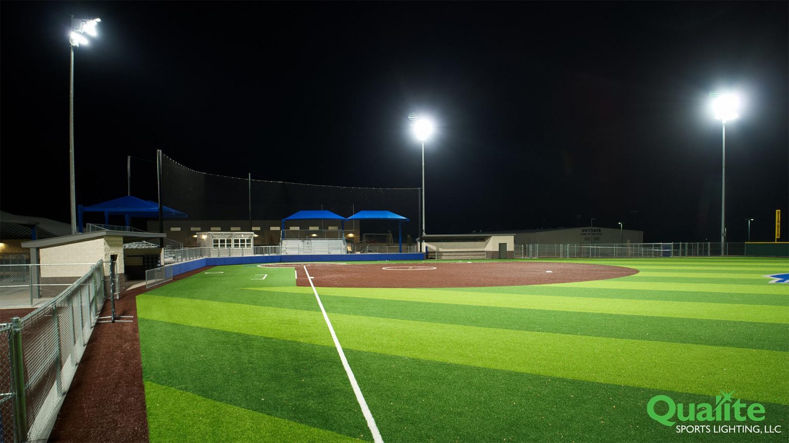 Weatherford ISD Baseball and Softball Field - Qualite Sports Lighting